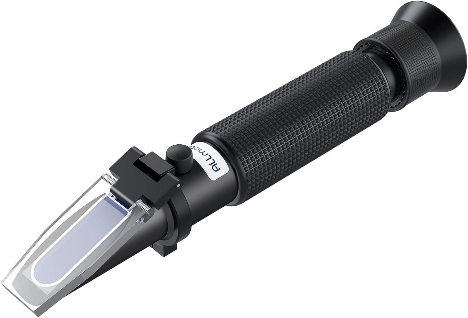 Salinity Refractometer for Saltwater Aquariums | Dual Scale 0-100 PPT ...