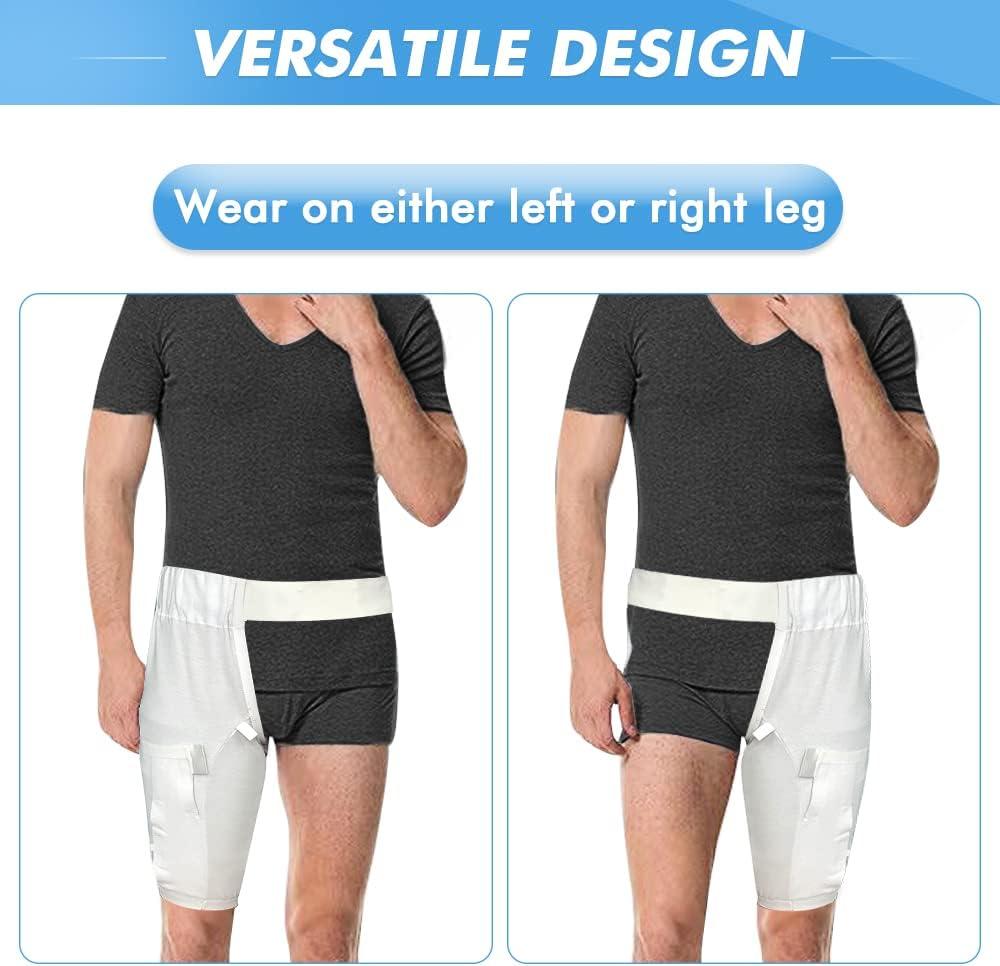 Catheter Leg Bag Holder - Foley Catheter Stabilization Device ...