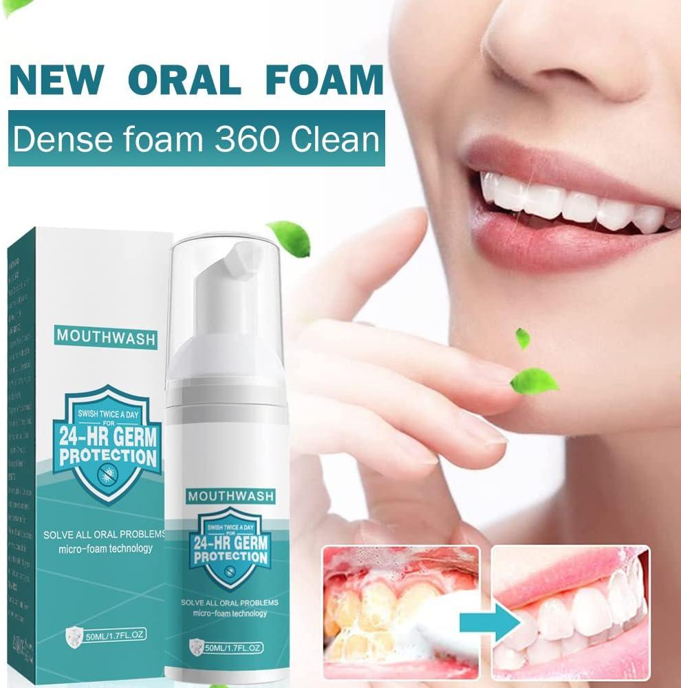 Natural Foam Toothpaste | Baking Powder Tooth Whitening Foam | Oral ...