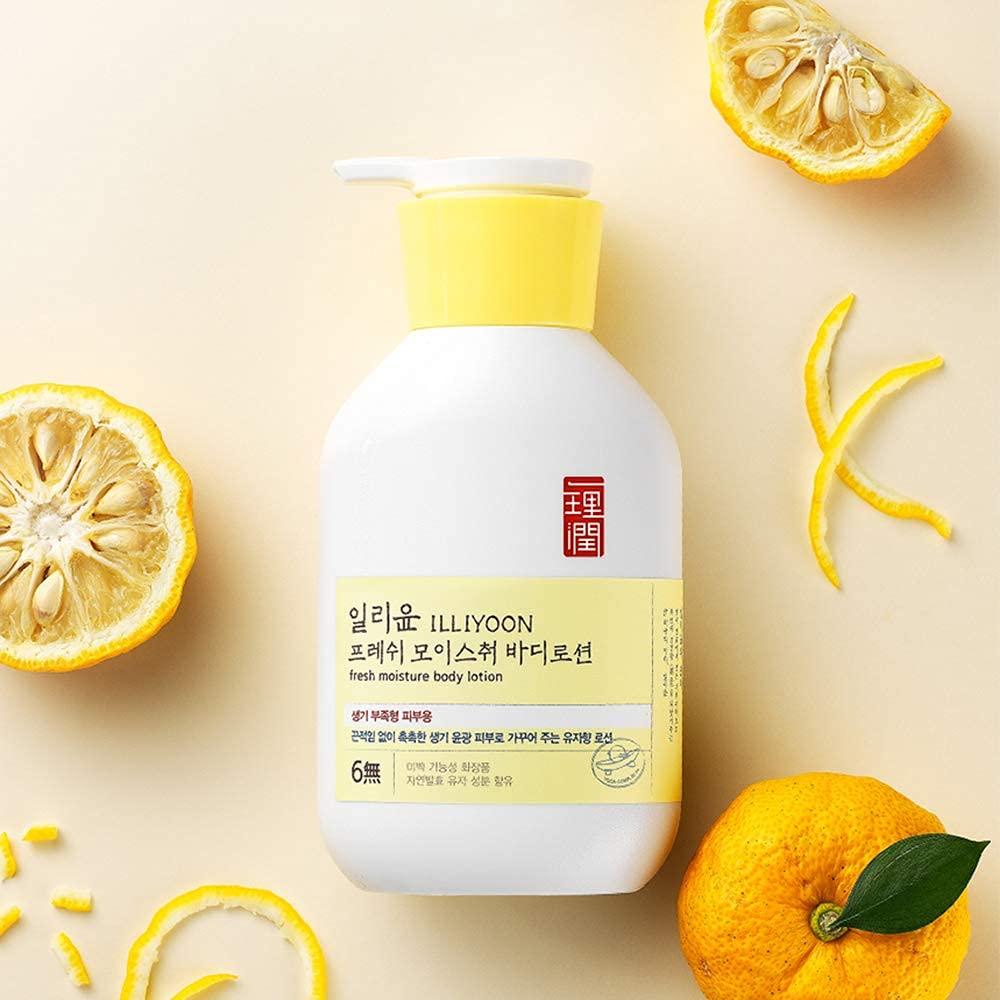 Illiyoon Fresh Moisture Body Lotion 350ml | High Moisturizing Effect ...