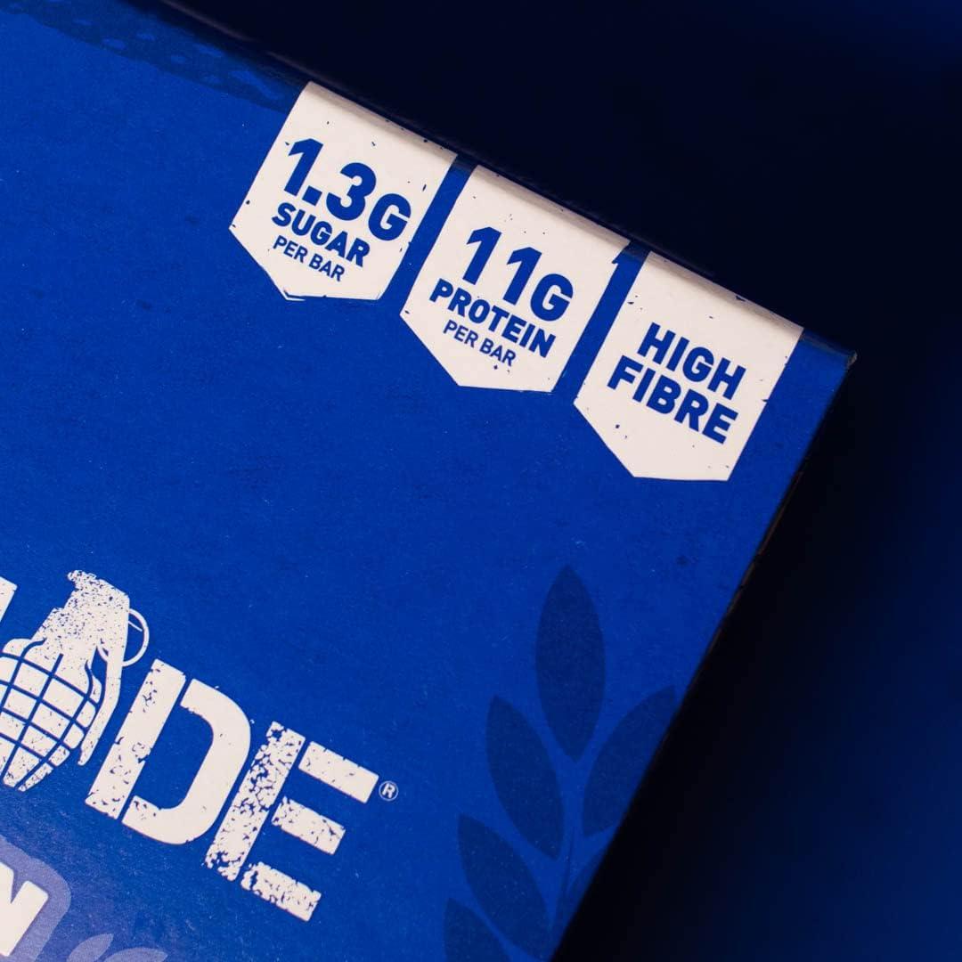 Grenade Protein Flapjack - Oat'ally Blueberry 45g (Box of 12 ...