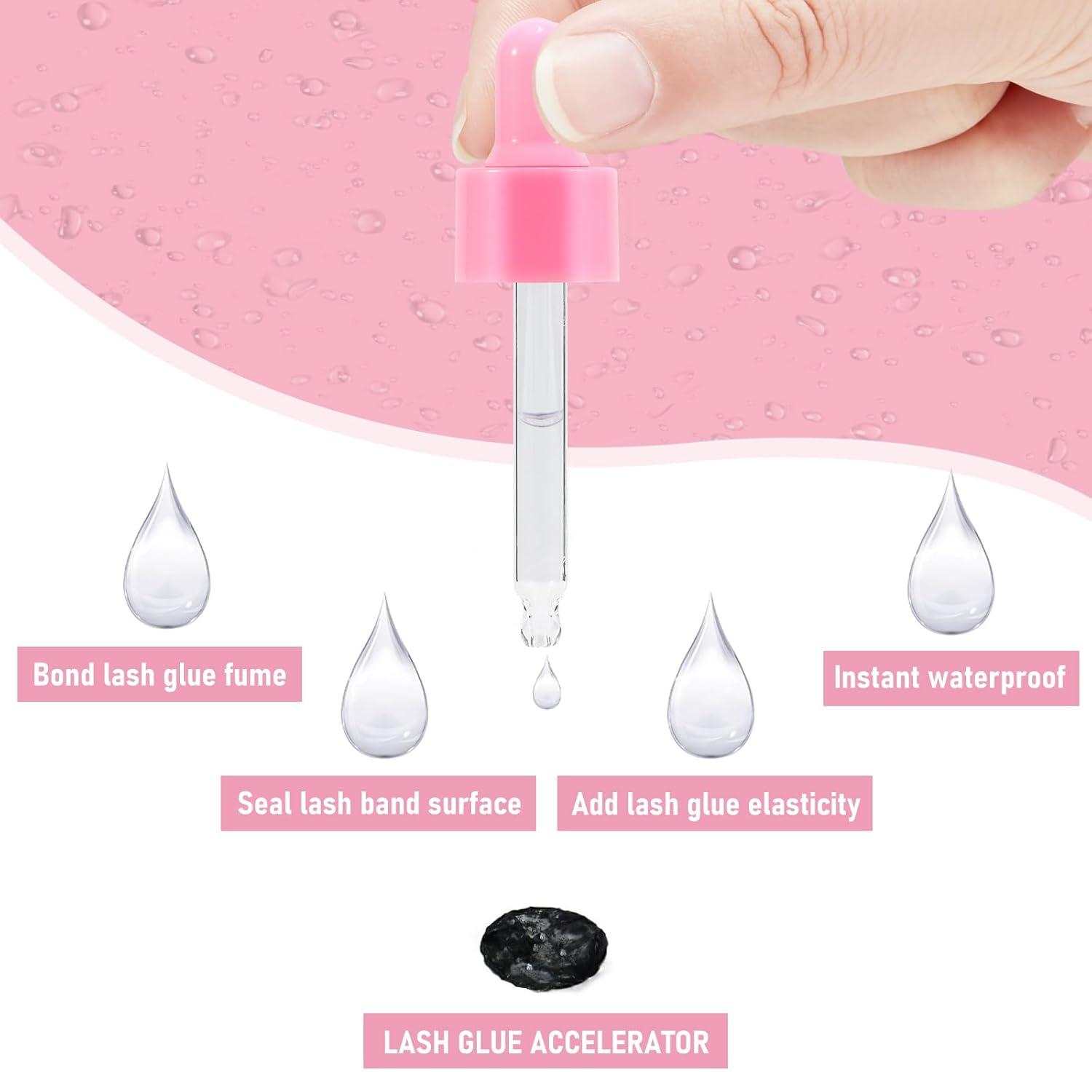 Lash Bonder for Eyelash Extensions 15ml - Super Glue Accelerator ...