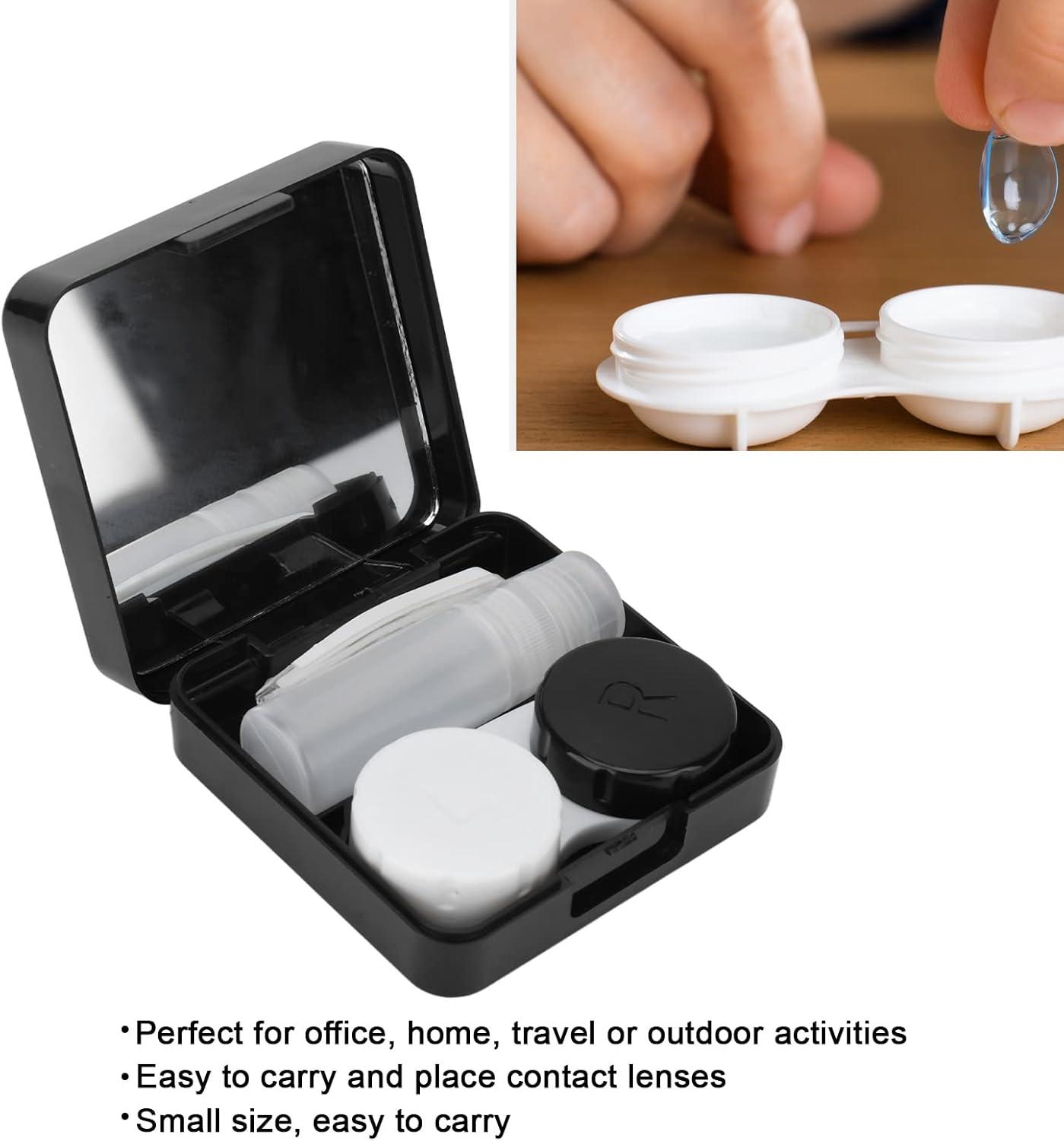Portable Mini Contact Lens Box | Color Contact Storage Container for ...
