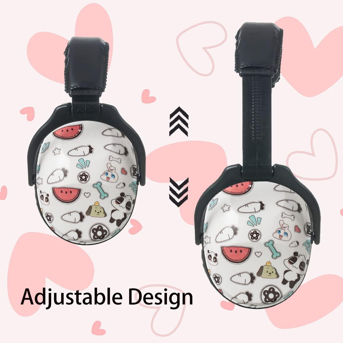 PROTEAR Kids Ear Defenders SNR 28 dB - Panda Noise Cancelling Ear Muffs ...