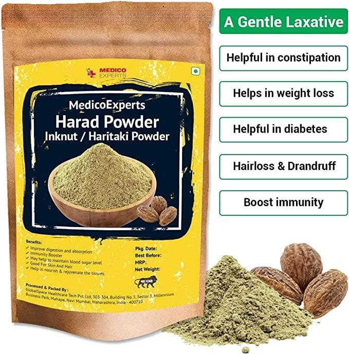 Organic Shiv Haritaki Powder - 100g | Pure Haritaki, Kadukkai, Harad ...
