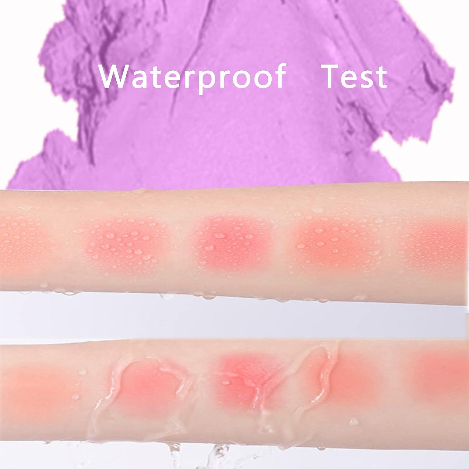 Purple Cream to Powder Blush for Cool Skin | Matte & Blendable Formula ...