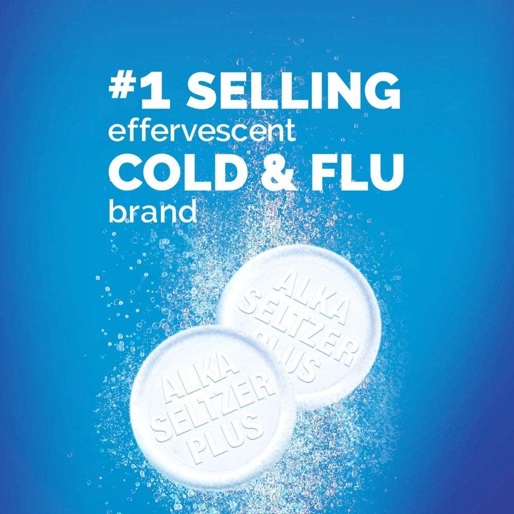 ALKA-SELTZER PLUS Severe Day + Night Cold Powerfast Fizz Effervescent ...