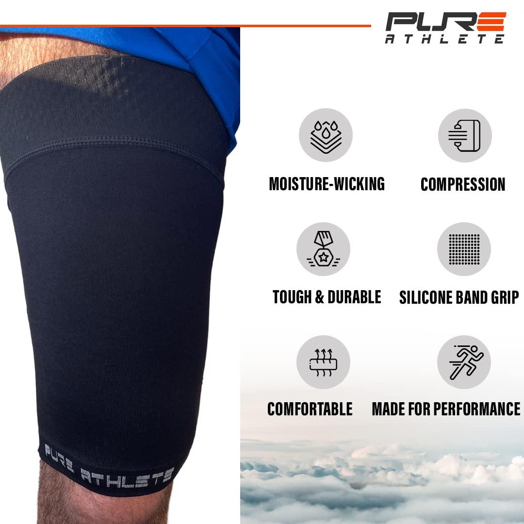 Thigh Compression Sleeve for Hamstring, Quadriceps, Groin Support ...