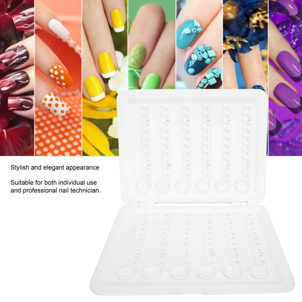 Nail Art Display Book - Dekaim Nail Tip Display Board for Polishes ...