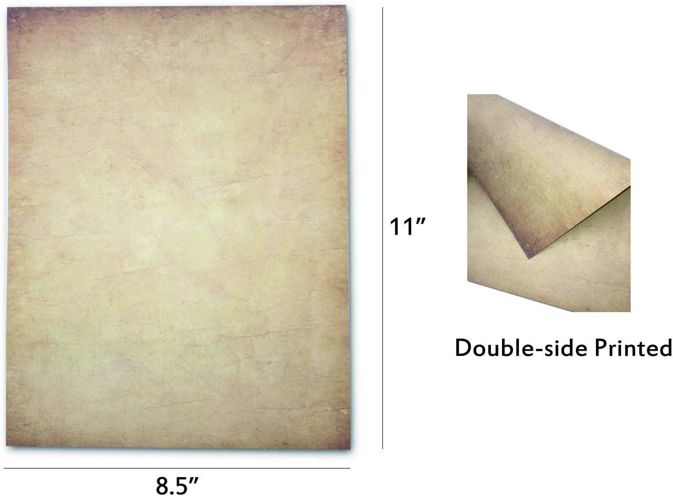 60 Pack Antique Stationery Paper - Classic Vintage Designs for ...