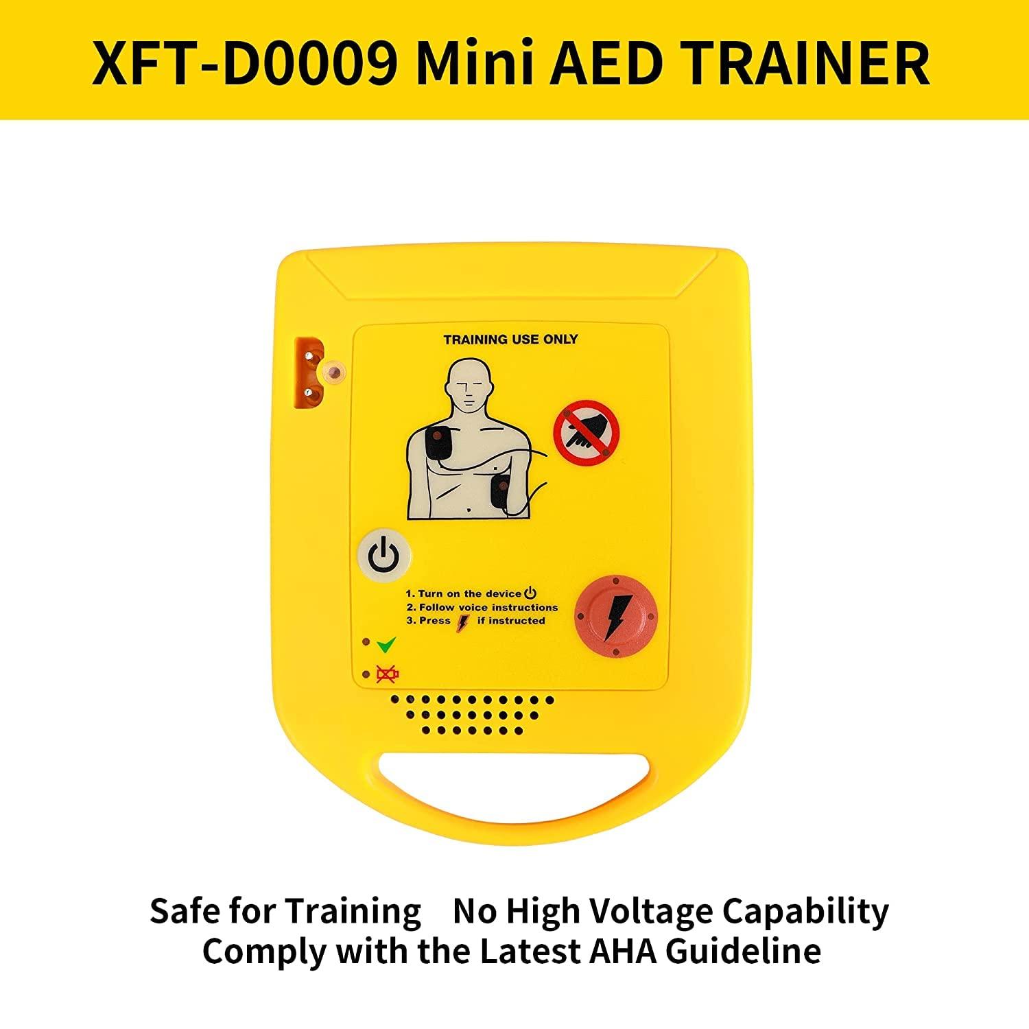 Mini AED Trainer XFT Portable AED Training Kit - English AED Training ...