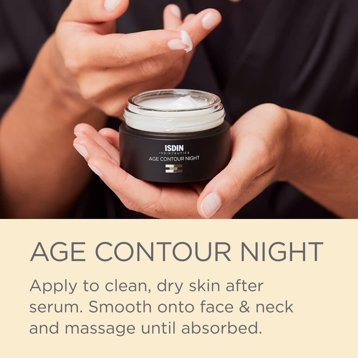 ISDIN Age Contour Night Cream with Melatonin & Peptides - 1.8 Oz | Buy ...