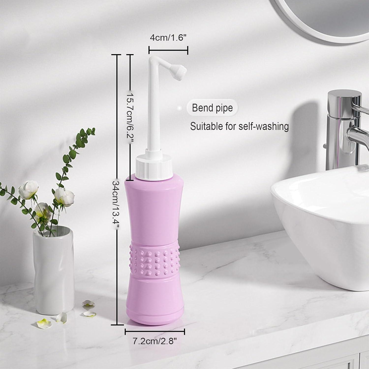 Brigtviee Portable Peri Bottle - Intimate Shower Bidet for Travel ...