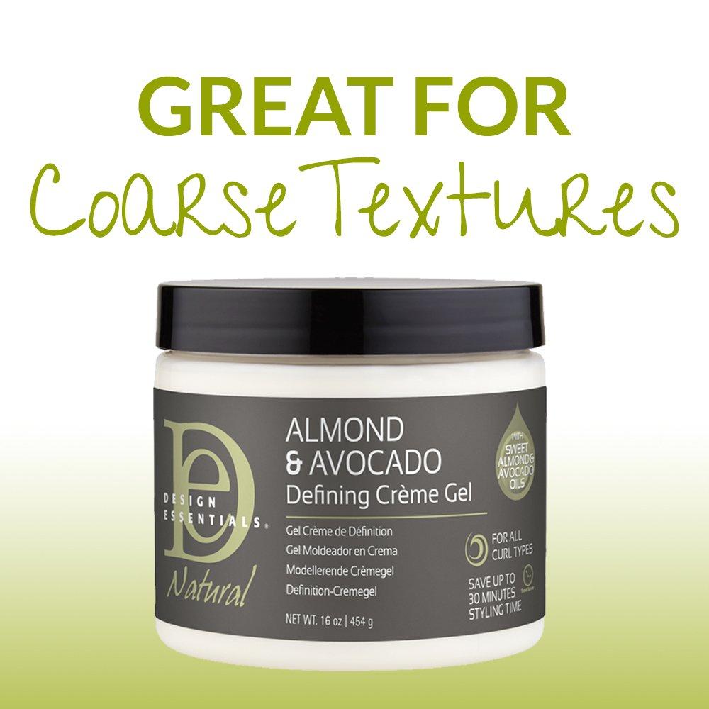 Design Essentials Natural Almond & Avocado Curl Defining Creme Gel - 16 ...