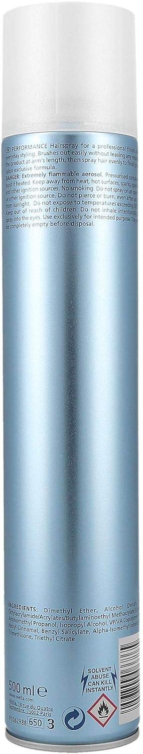 Wella Professionals Performance Extra Strong Fixing Hairspray 500 ml ...