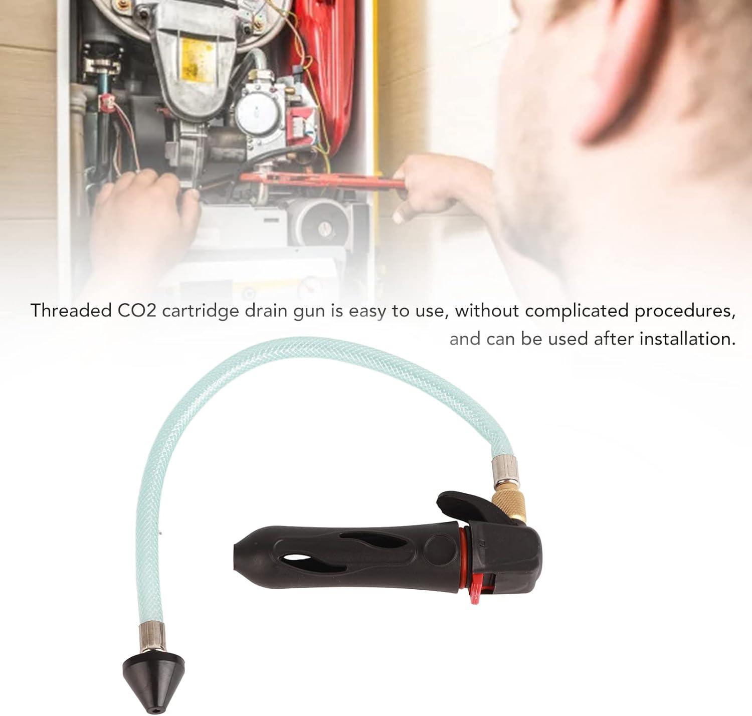 Compact Portable Threaded Drain Gun Environmentally Friendly CO2 ...