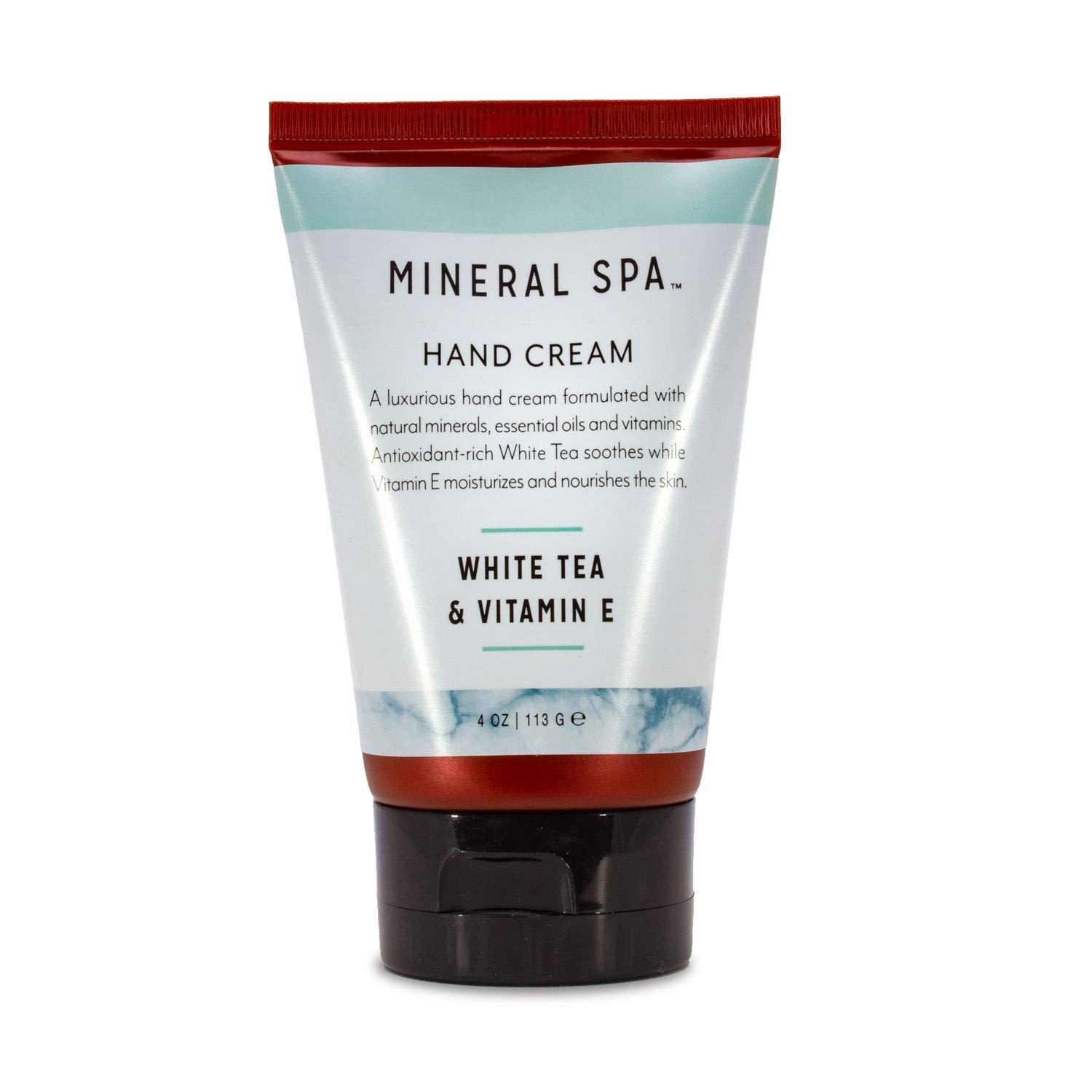 Mineral Spa White Tea & Vitamin E Hand Cream - 4 oz | Nourishing and Moisturizing | Buy Now with ...