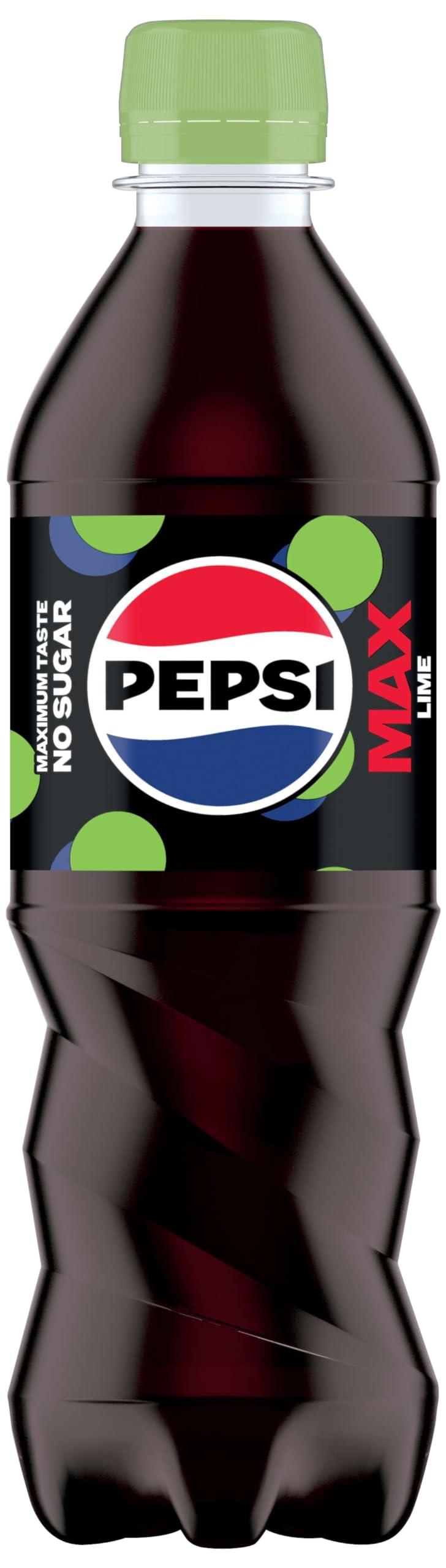 Pepsi Max Bottles (12 x 500ml Lime) Lime 12 x 500ml | Buy Now with Express International ...
