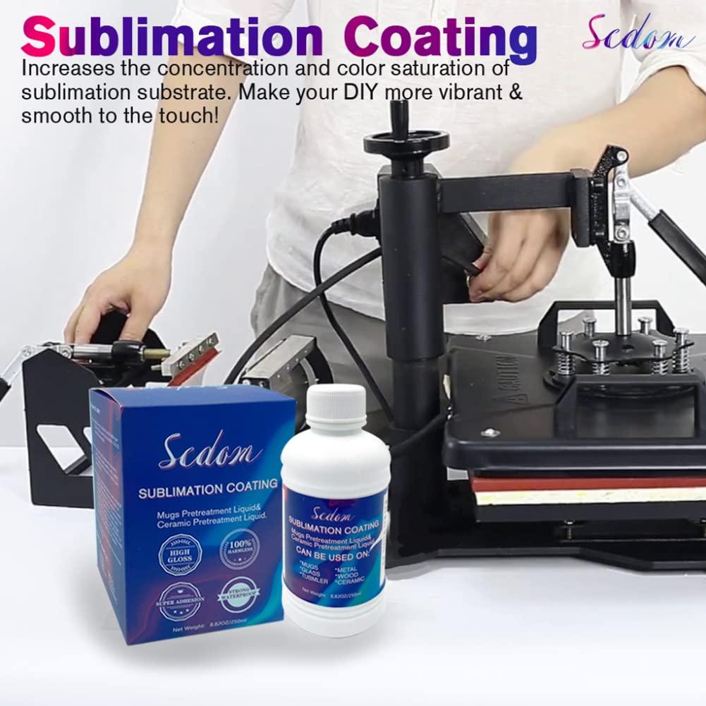 250ML Universal Sublimation Coating Scdom Pretreatment Liquid Coating ...