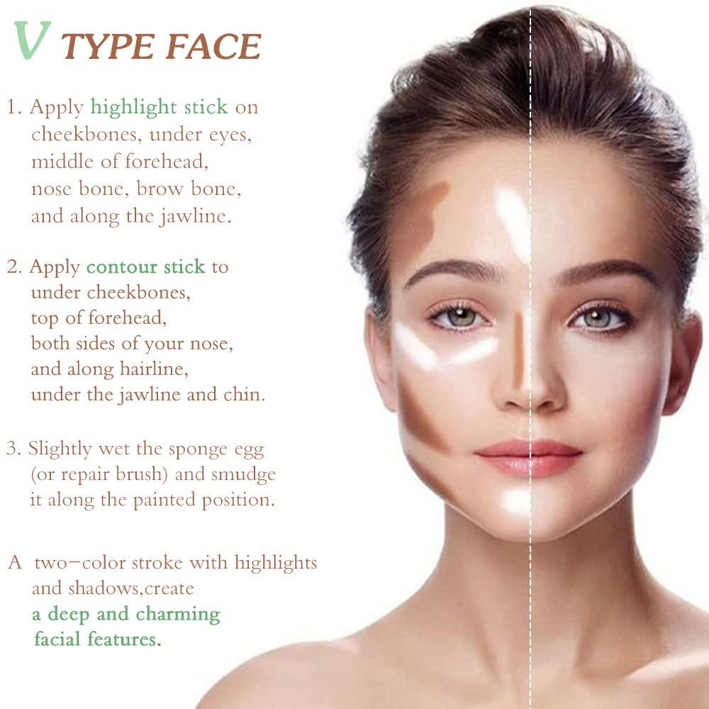 Face Makeup Contouring