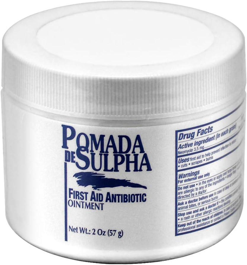 Pomada de Sulpha First Aid Antibiotic Ointment 2oz