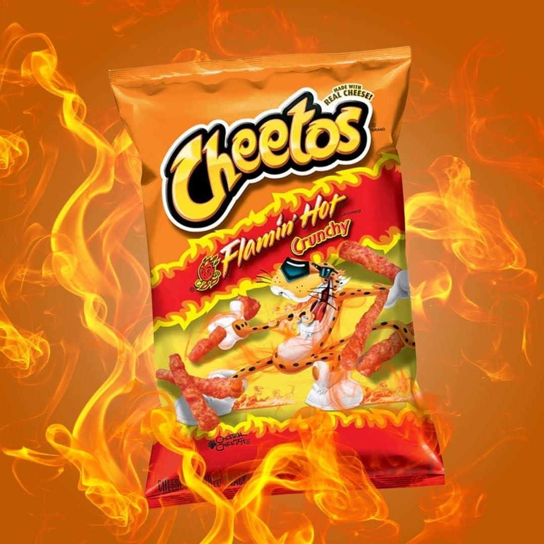 American Cheetos Flamin Hot Crunchy 8oz - 226g - (Pack of 1) - Original ...