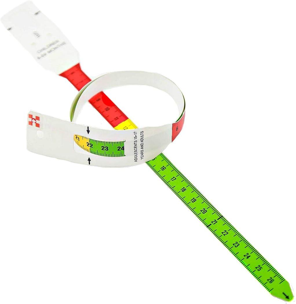 (Pack of 10) AnthroFlex Mid-Upper Arm Circumference MUAC Tape Measure ...