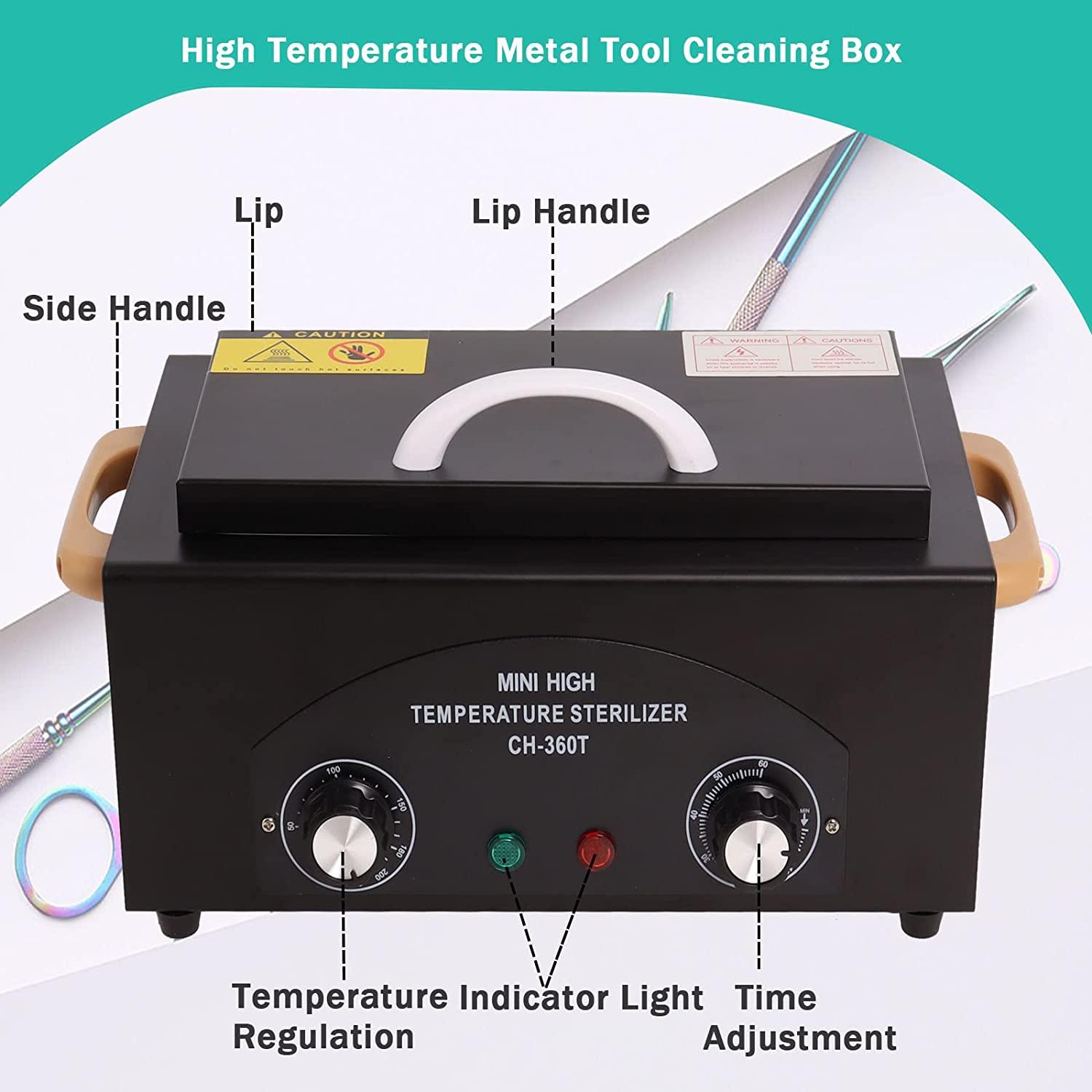 2L High Temperature Metal Sterilizer for Nail Tools - Salon & Spa ...