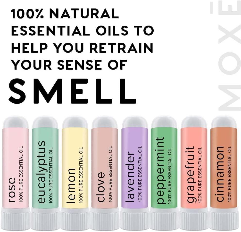 MOXE Smell Training Kit: 8 Essential Oils for Olfactory Regeneration | Made in USA | Restore ...