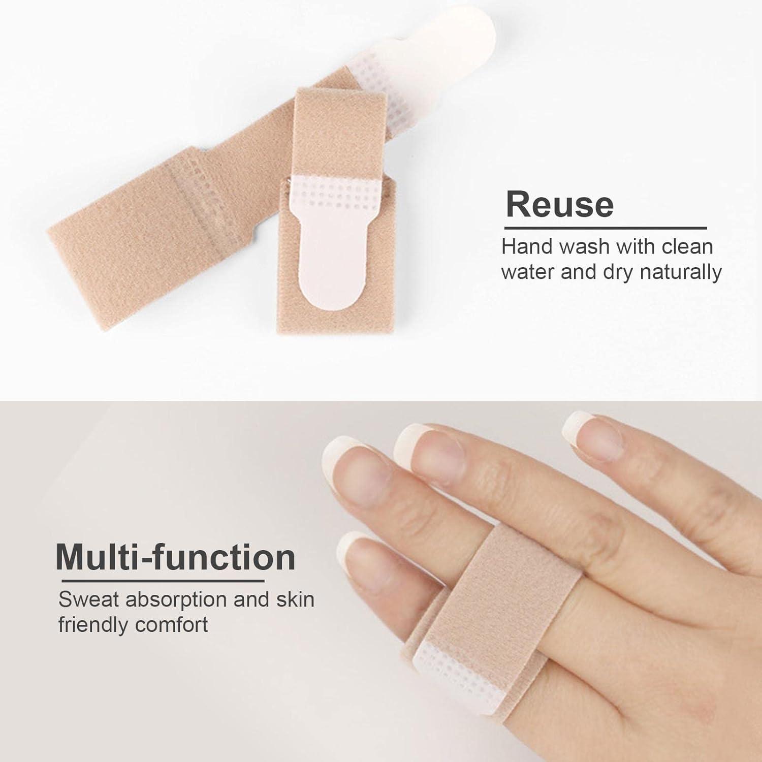 AYNKH Finger Buddy Wraps - 3PCS Fabric Toe Brace Splint for Finger ...