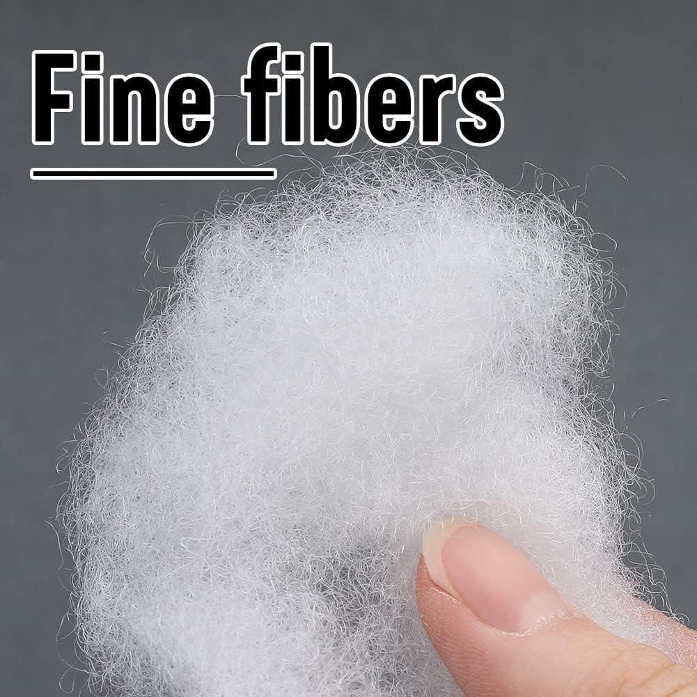 200g High Resilience Polyester Fiber Fill Stuffing for Crafts and Small ...