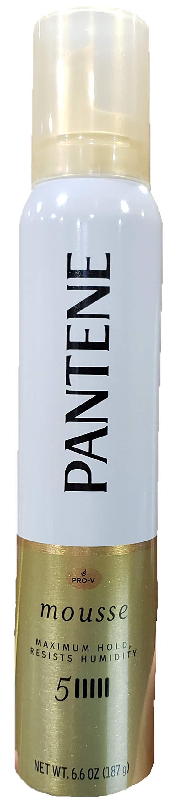 Pantene Pro-V Stylers Mousse 5 Maximum Hold 6.6 oz (Pack of 2) - Strong ...
