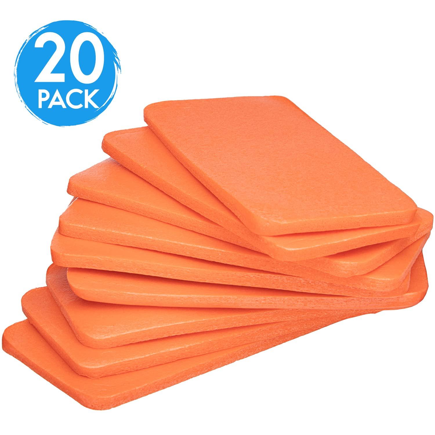 Novamedic 2 Finger Splint 20 Pack - Aluminum, Padded, Waterproof Brace ...