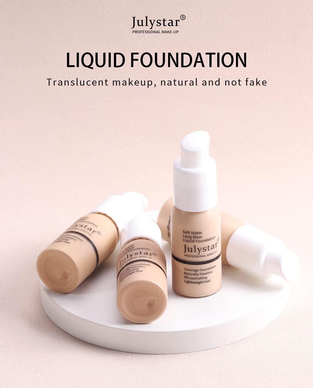 Unyoke Liquid Concealer Foundation - Lightweight & Long-Lasting Facial ...