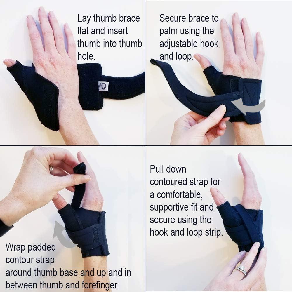 Comfort Cool Thumb CMC Restriction Splint - Support & Compression Brace ...