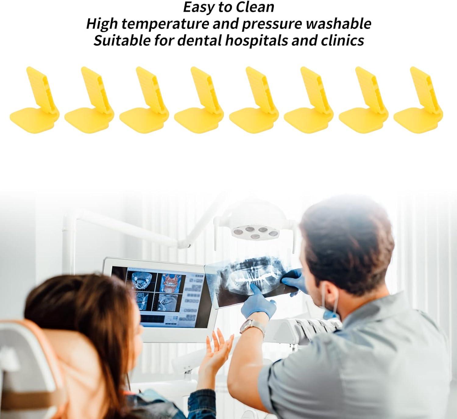 8 Pack X-Ray Bite Block Mouth Rests - Heat Resistant Positioning System ...