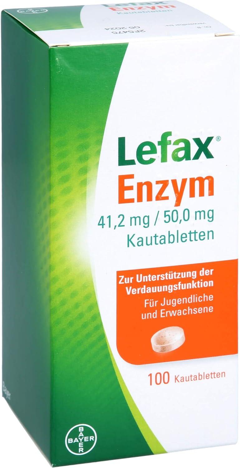 Lefax Enzyme Chewable Tablets - Digestive Support & Flatulence Relief ...