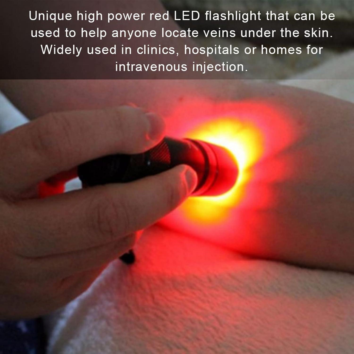 Red Light Venous Viewer - Portable Infrared Vein Locator for Easy ...