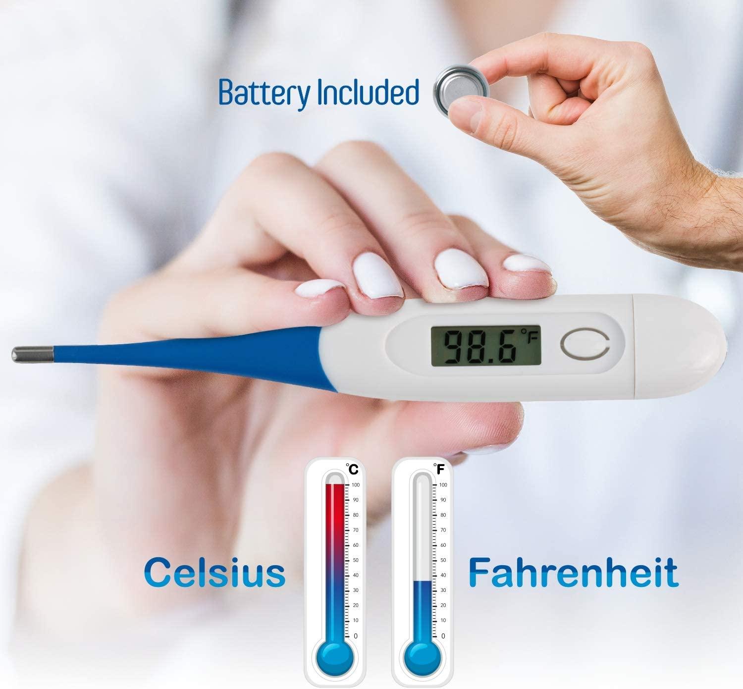 Digital Medical Thermometer - Accurate Fever Indicator for Baby ...