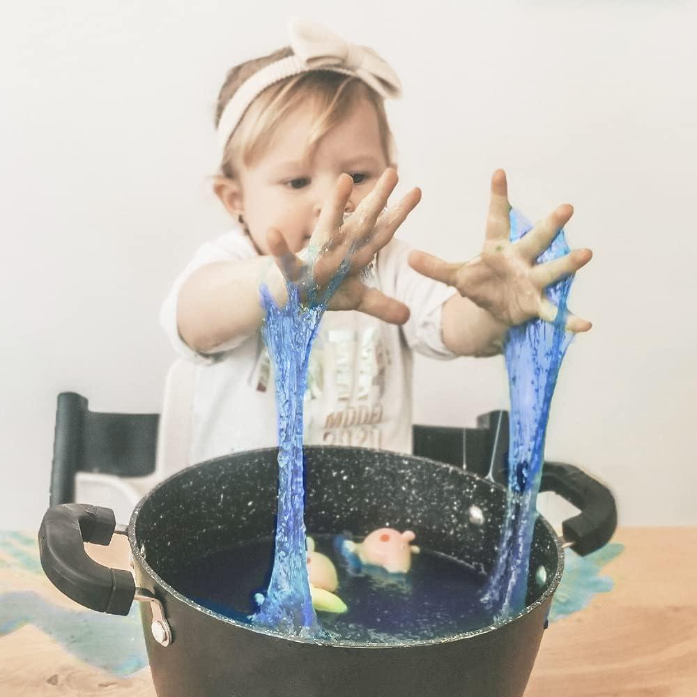 Zimpli Kids Slime Play Blue: Magical Water Goo Toy for Kids ...