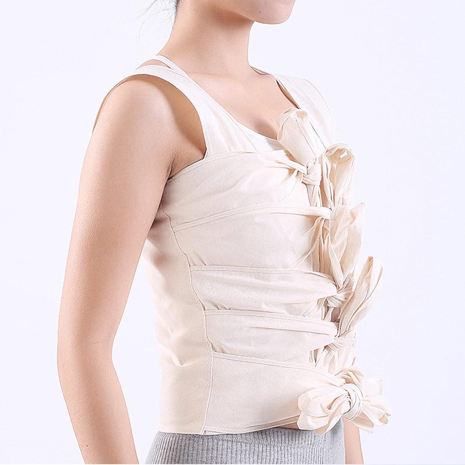 Soft Breathable Sternum and Thorax Support Chest Brace - Adjustable ...