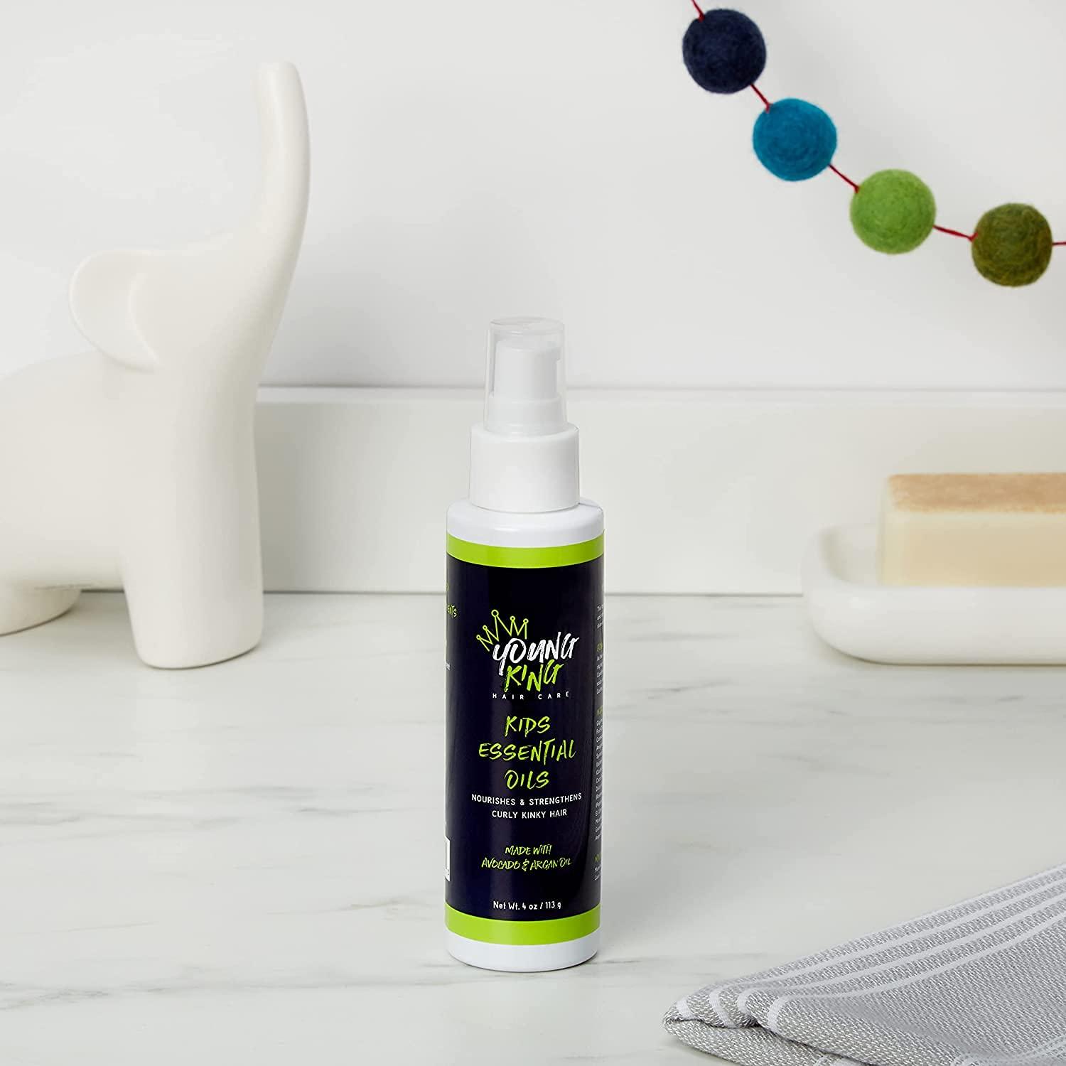 Natural Nourishing Essential Oils for Boys | Young King Hair Care Kids ...