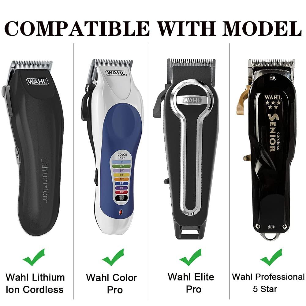 10PCS Professional Hair Clipper Guards - Black Cutting Guide Combs for ...