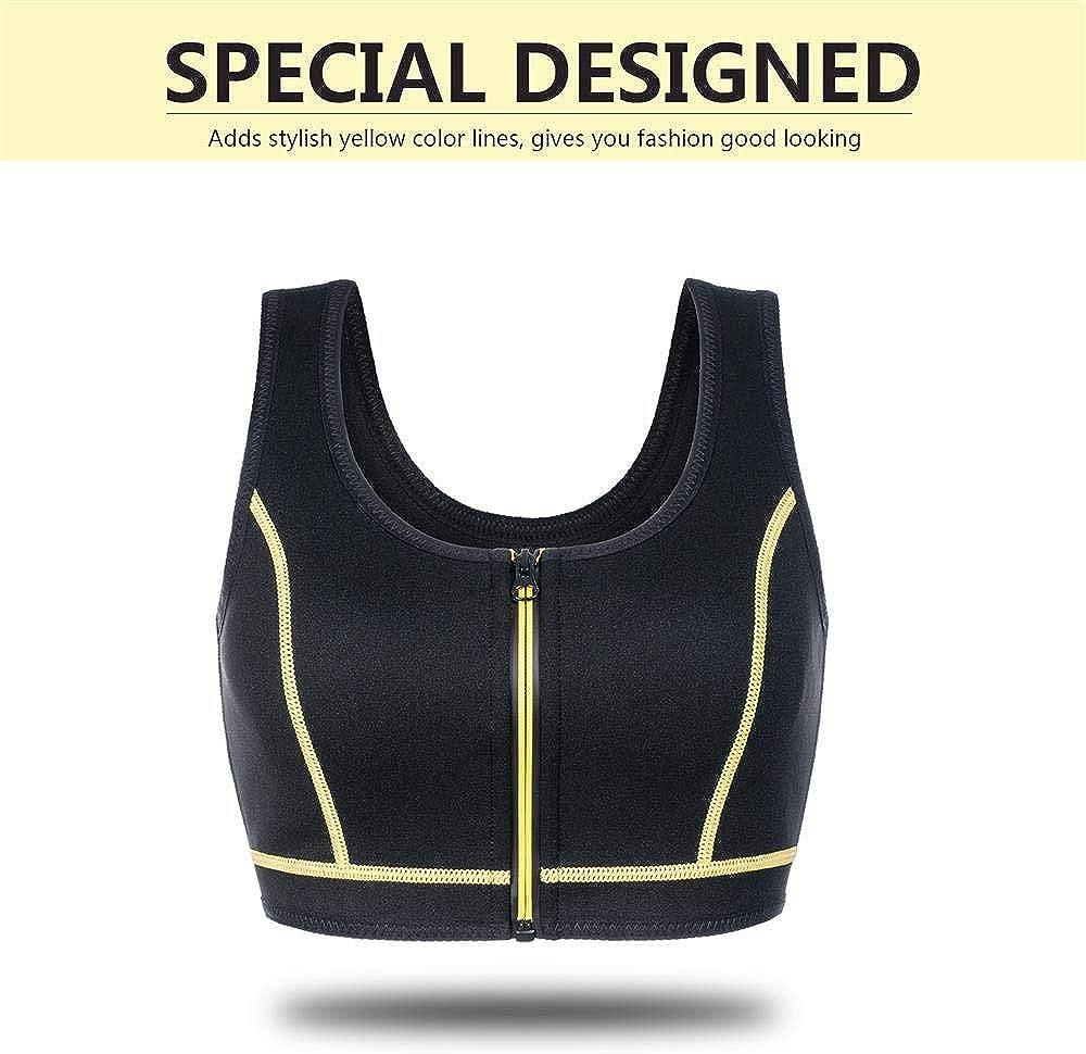 CtriLady Womens High Impact Neoprene Wetsuit Crop Tank Top - Black ...