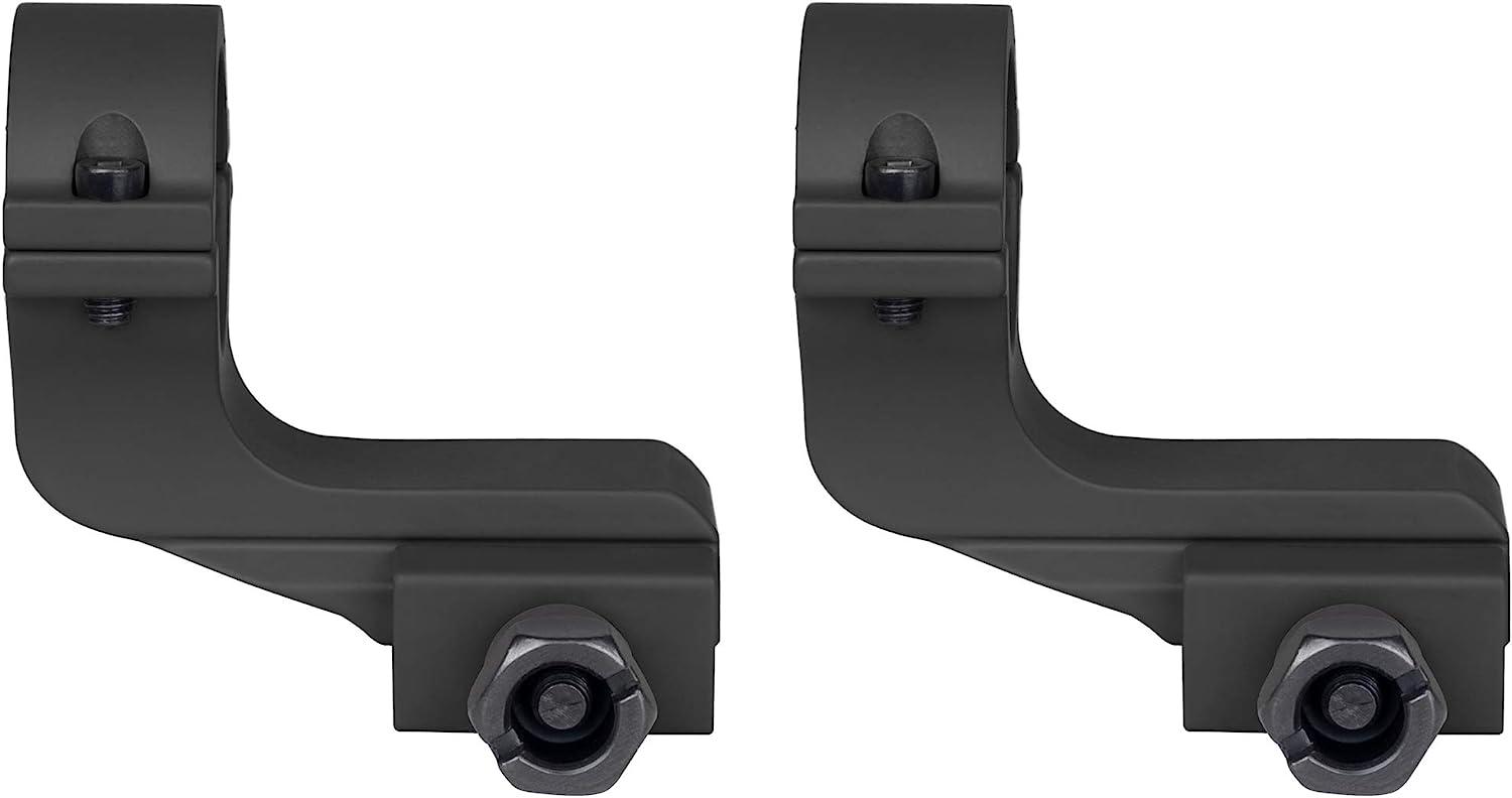 Monstrum 1 Inch Offset Cantilever Picatinny Scope Rings - Black | Buy ...