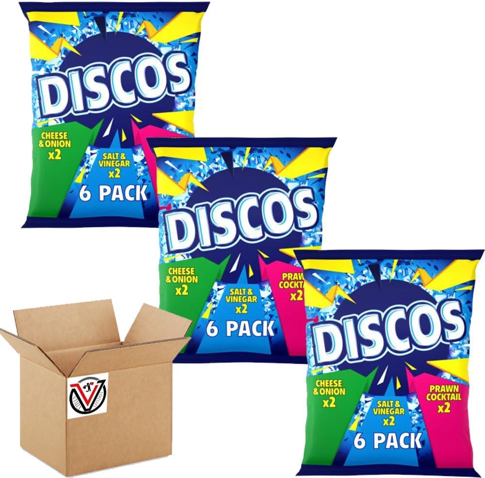 03 x Discos Variety Multipack Crisps (6 x 25.5g) | Buy Now with Express ...