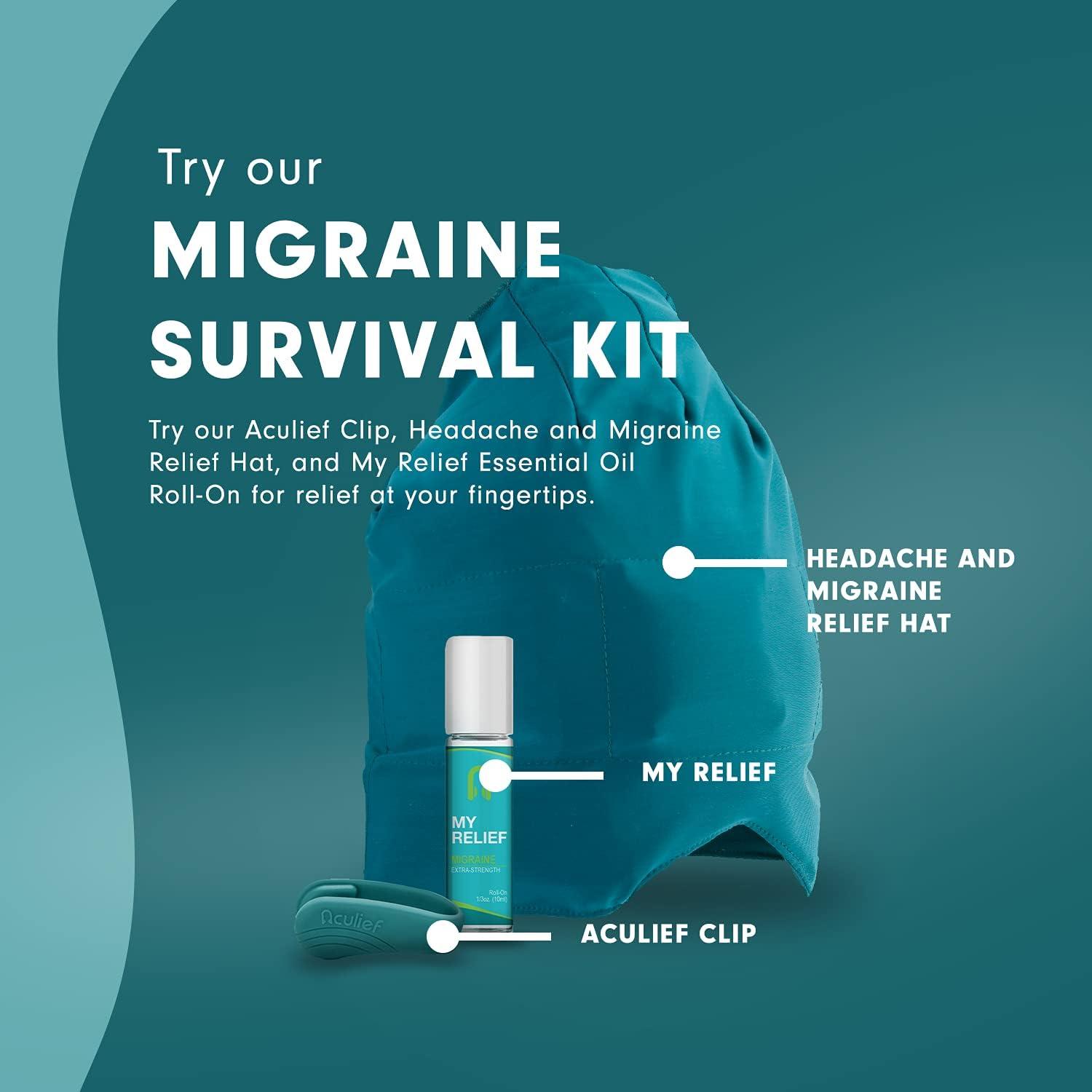 Aculief - Natural Headache & Migraine Relief Wearable - Acupressure ...