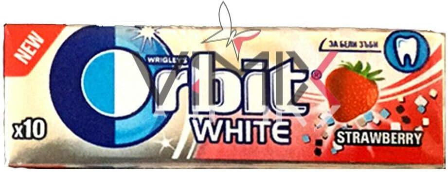 Full Box of New WRIGLEY'S ORBIT White Strawberry & Fruit Smoothie ...