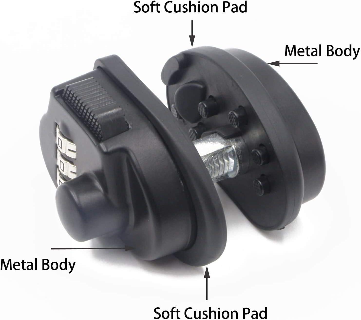 Mizzuco Trigger Lock - 3 Digit Combination Gun Lock in Black