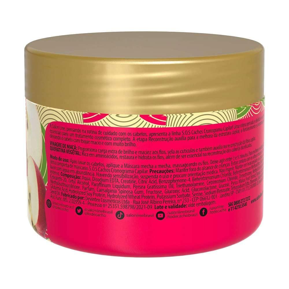 Salon Line SOS Curls Reconstruction Hair Mask 300g - Hair Schedule ...